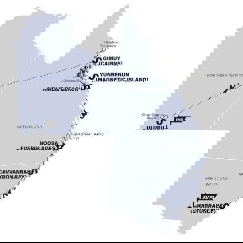 Contiki Australia Tours - 2025-2027 Seasons
