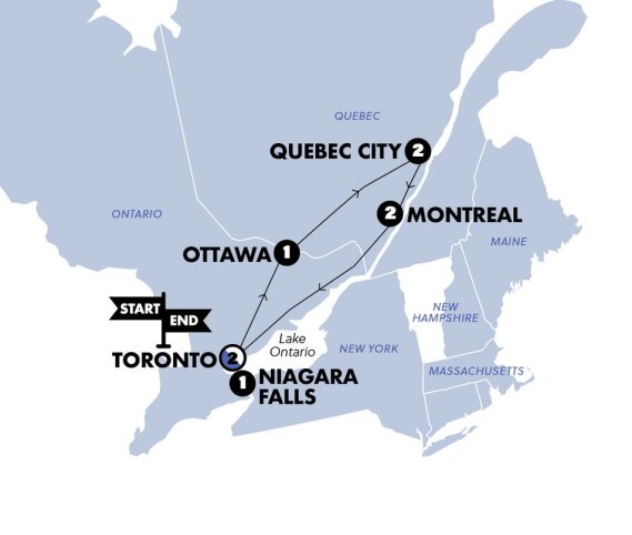 Tours starting in Toronto | 2026-2027 | Global Journeys