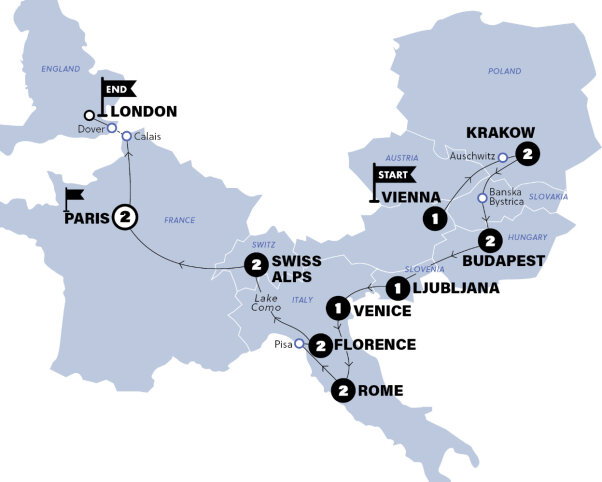Contiki Europe Tours | 2026-2027 Seasons
