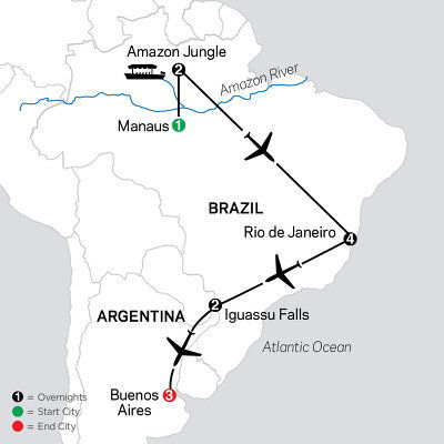 Brazil Tours & Trips - 2025-2027 Seasons