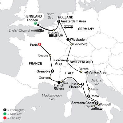 Cosmos Tours - 2024-2026 Seasons