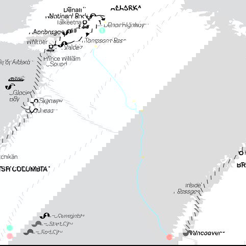 Cosmos Canada & Alaska Tours | 2026-2027 Seasons