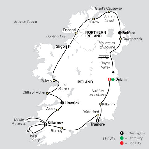 Cosmos UK & Ireland Tours - 2026 & 2027 Seasons