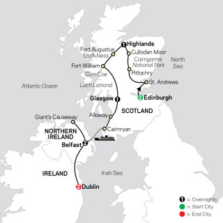 Cosmos UK & Ireland Tours - 2025 & 2026 Seasons