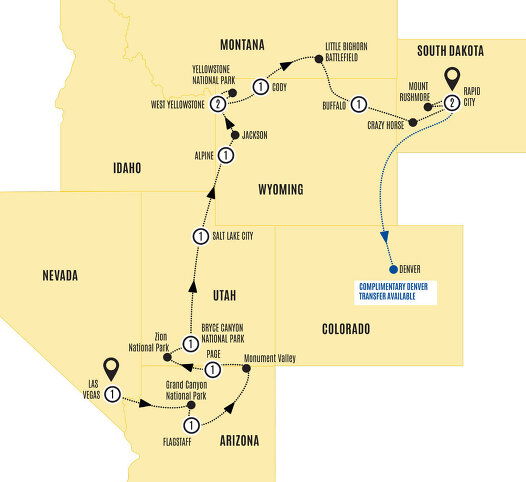 Costsaver USA Tours - 2025-2027 Seasons