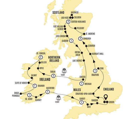 Costsaver Tours | 2025-2028 Seasons