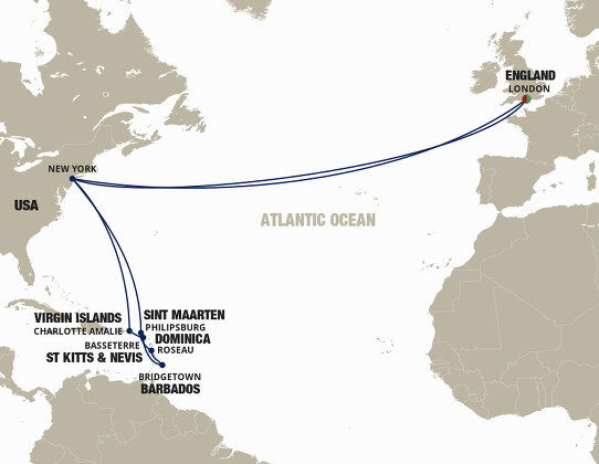 Transatlantic Cruises | Cunard | 46 Cruises