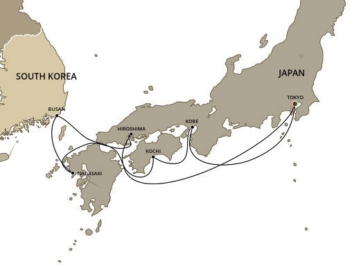 South Korea Cruises - 2024-2026 Seasons