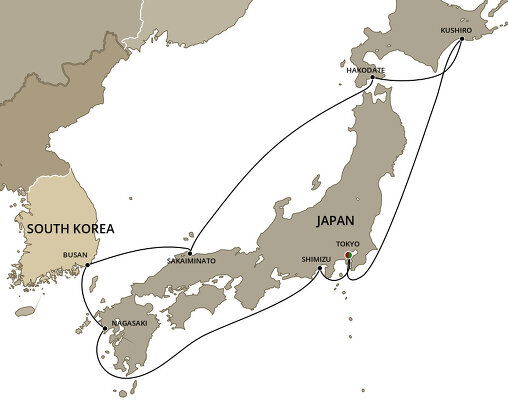 Japan Cruises - Cunard - 2025 Season