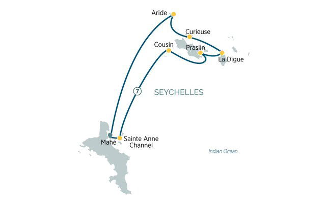 Seychelles Cruises - 2026-2028 Seasons