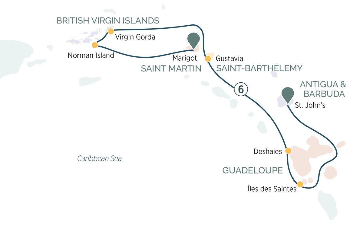 Caribbean Enchantment - Emerald Cruises (6 Night Cruise from Saint John ...