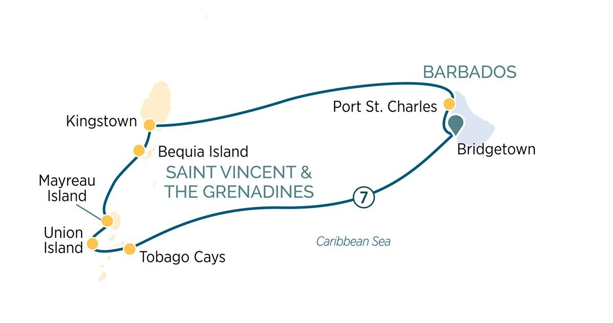 Grenadines & Windwards yachting - Emerald Cruises (7 Night Roundtrip Cruise from Bridgetown)