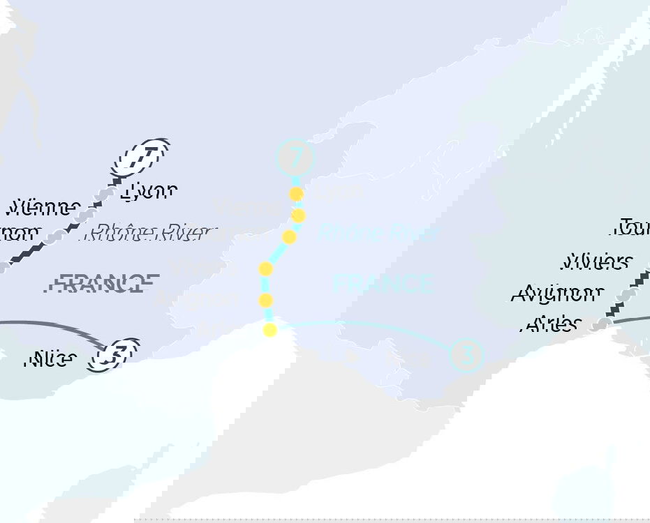 Festive Sensations of Lyon & Provence with Nice - Emerald Cruises (10 ...