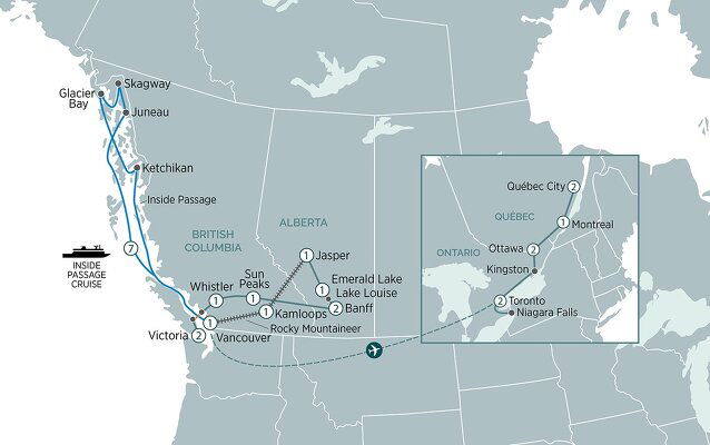 Canada Coast to Coast Tours - 2024 & 2025 Seasons