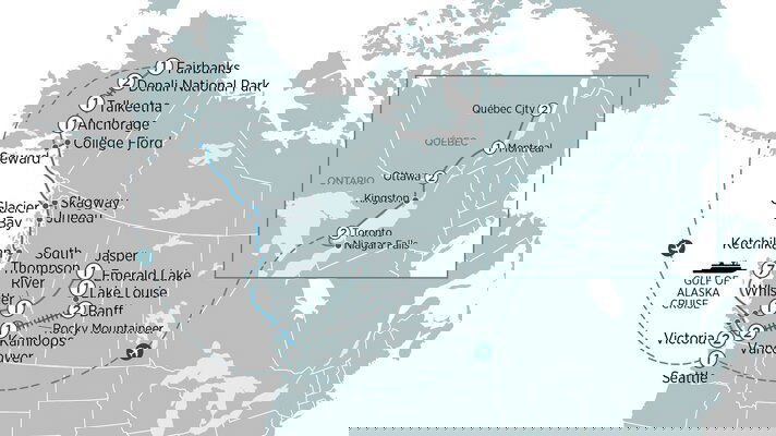 Canada Coast to Coast Tours - 2024 & 2025 Seasons
