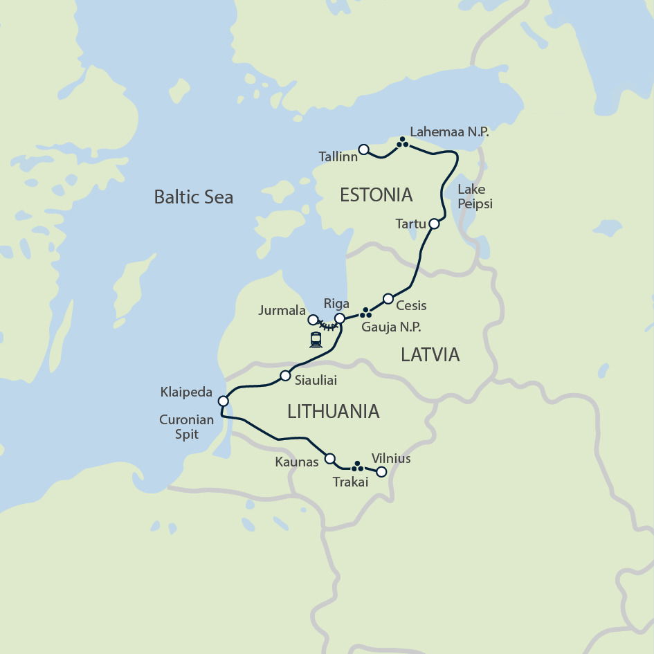 latvia map of baltic states