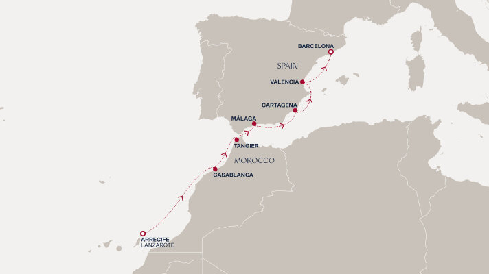 Morocco Cruises - 2024-2026 Seasons