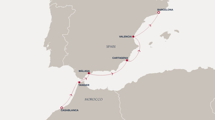Morocco Cruises - 2024-2026 Seasons