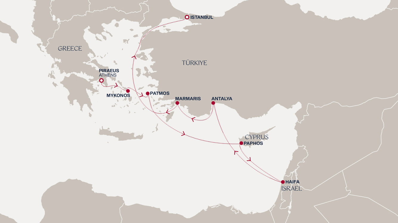 A Journey From Athens To Istanbul - Explora Journeys (11 Night Cruise ...