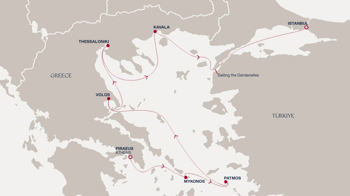 Cruises from Athens to Istanbul - 2025 & 2026 Seasons