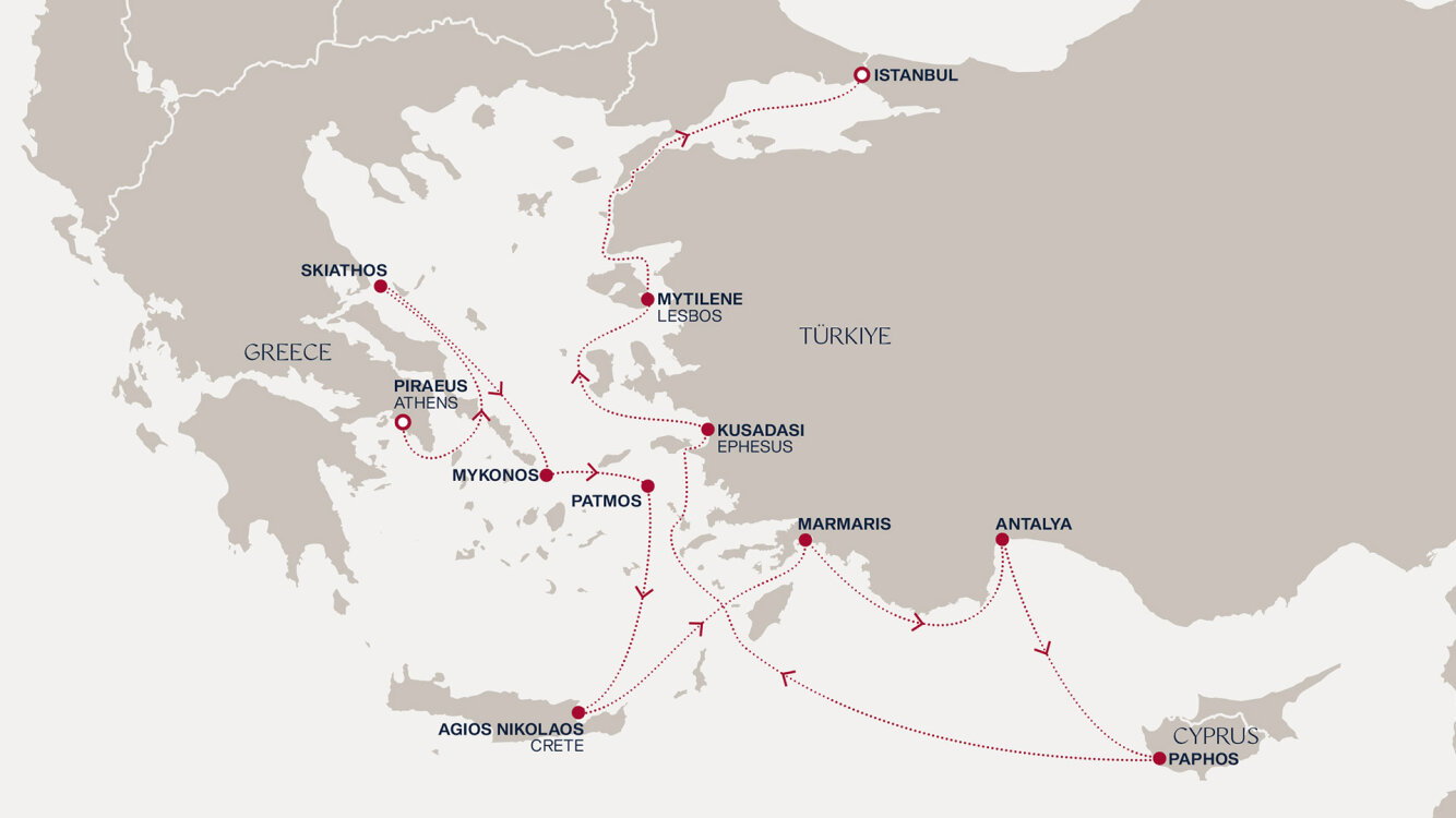 A Journey From Athens to Istanbul - Explora Journeys (12 Night Cruise ...