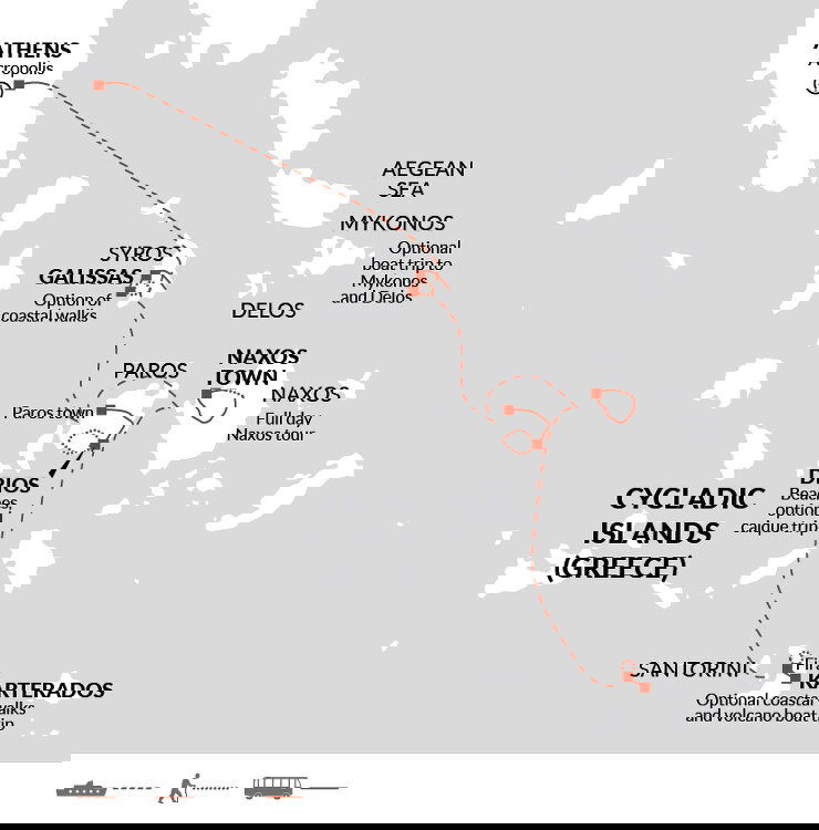 Greek Island Wanderer - Explore (14 Days From Athens to Santorini)