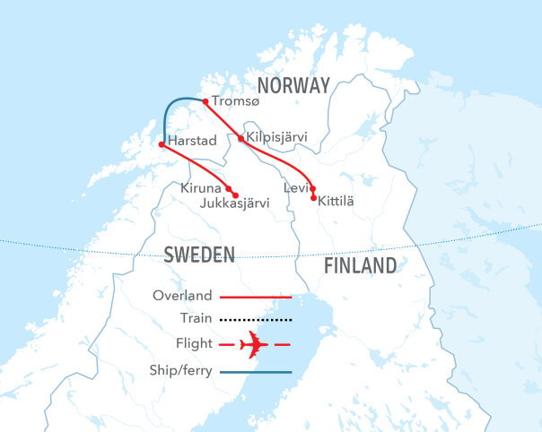 50 Degrees North | Small Group Tours | 2026-2027 Seasons