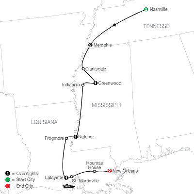 USA Music Themed Tours - 2025-2027 Seasons