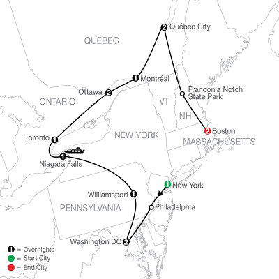 USA Coach Tours - 2025-2028 Seasons