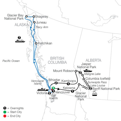 Round-trip Cruises from Vancouver | 2026-2027 | Global Journeys