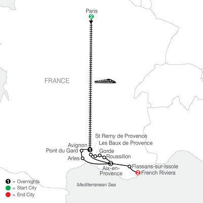 Provence Tours & Trips - 2025-2027 Seasons