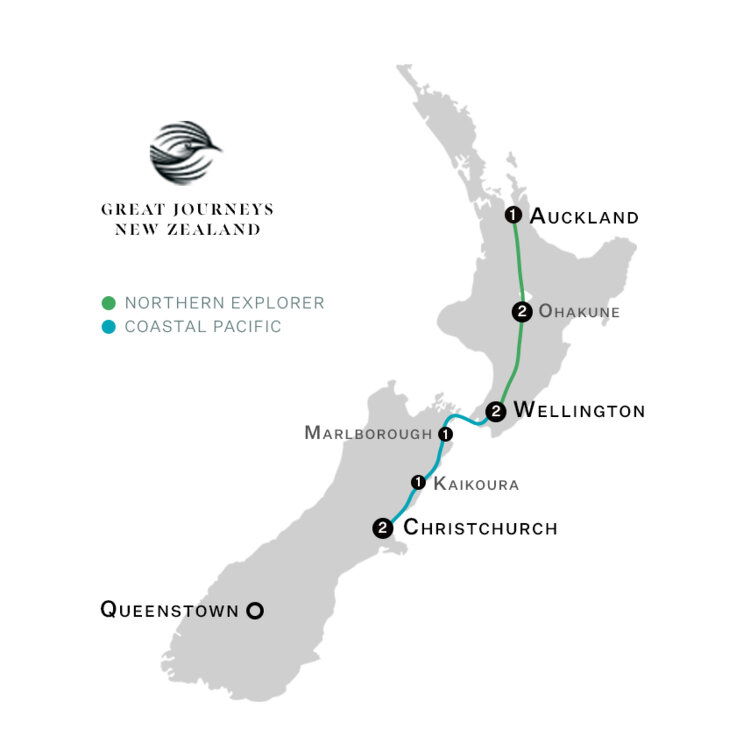 Cities & Coastal Highlights Tour - Great Journeys New Zealand (10 Days From Auckland to ...