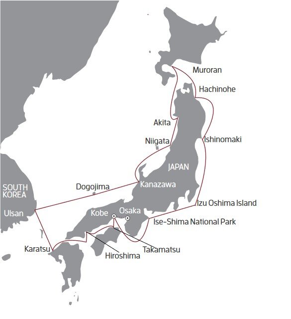 Japan's National Parks, Art & Culture - Heritage Expeditions (15 Night ...