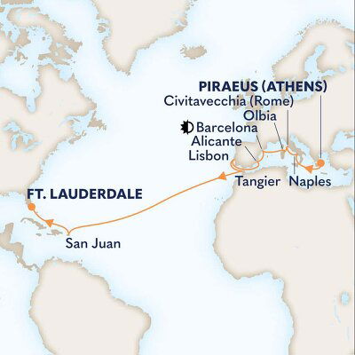 Transatlantic Cruises - Holland America - 2025 & 2026 Seasons