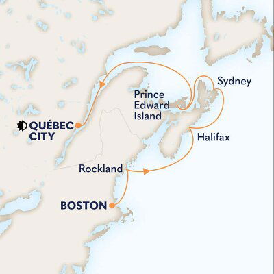 Cruises from Boston to Quebec City - 2024 & 2025 Seasons