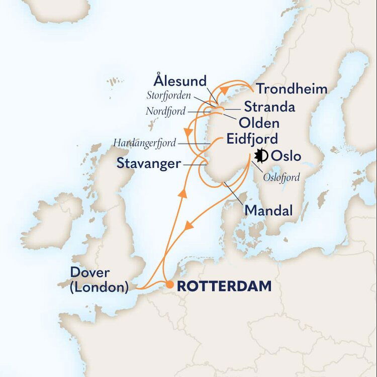 Spectacular Scenic Cruising With History Channel - Holland America (14 Night Roundtrip Cruise ...
