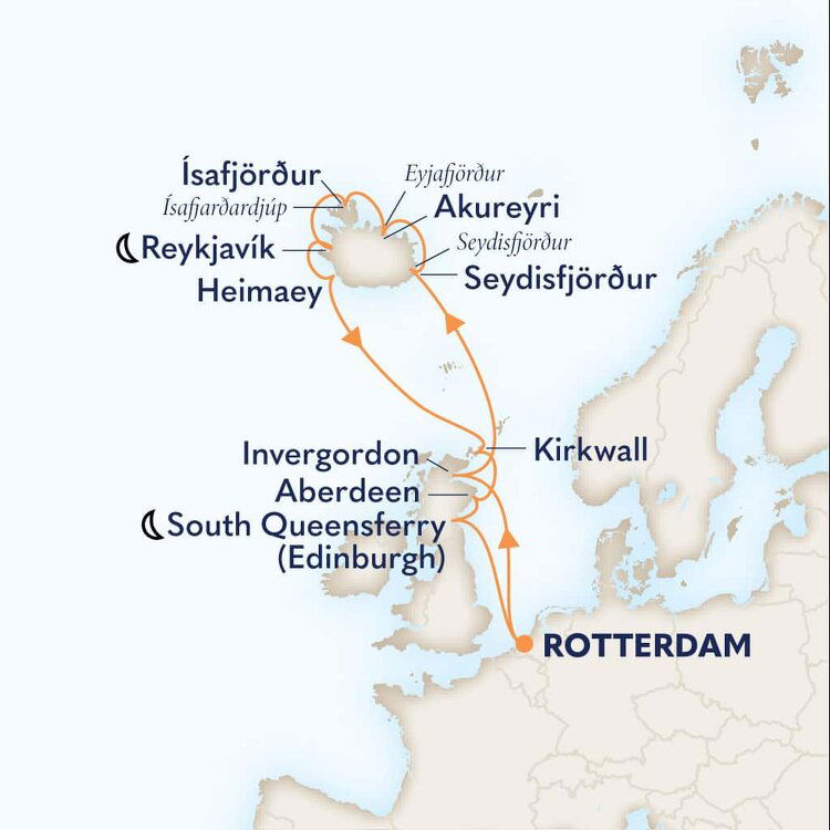 Icelandic Fjords & Celtic Origins: Scottish Highlands - Holland America (14 Night Roundtrip ...