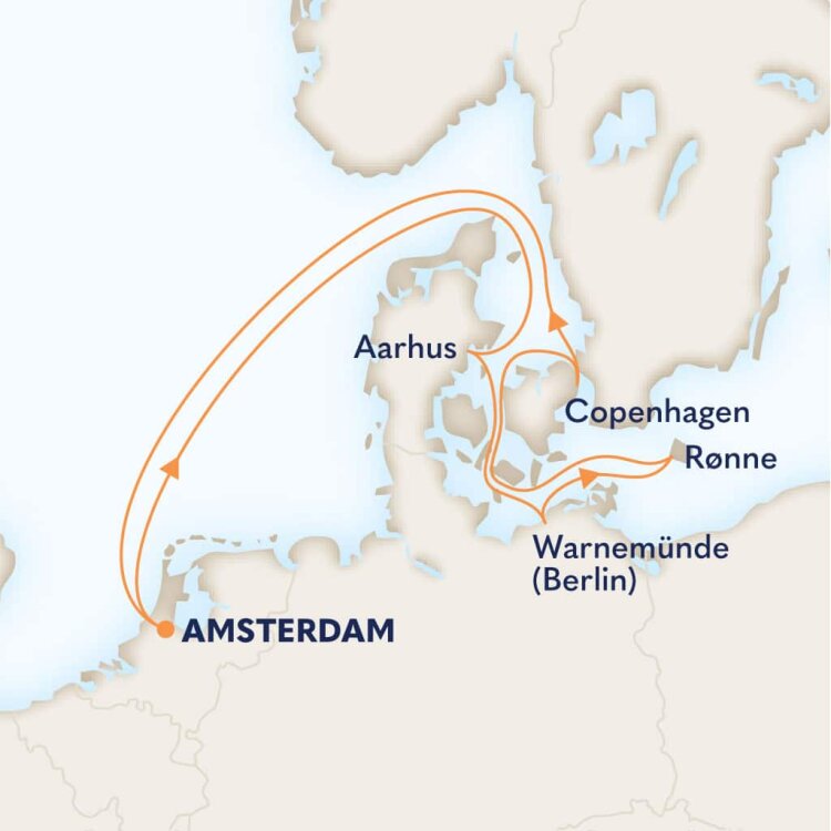 Baltic Capitals & Denmark - Holland America (7 Night Roundtrip Cruise ...