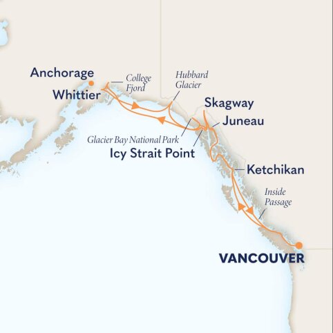 Round-trip Cruises from Vancouver | 2026-2028 | Global Journeys