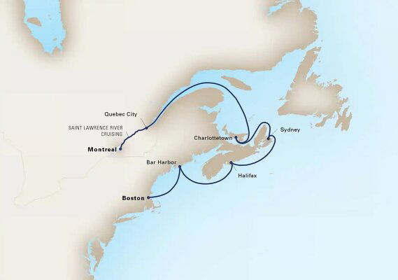 Holland America Cruises Starting In Montreal - 2025 & 2026 Seasons