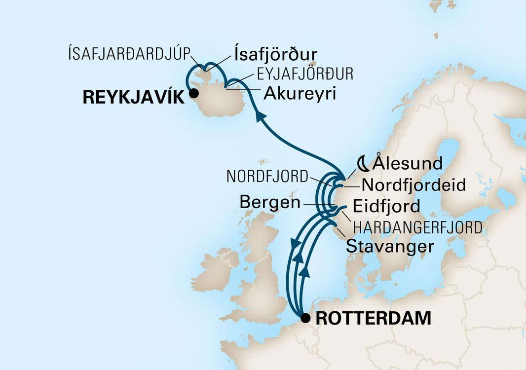 Celtic Origins & Viking Fjords: Edinburgh & Nordfjord - Holland America (14 Night Cruise from ...