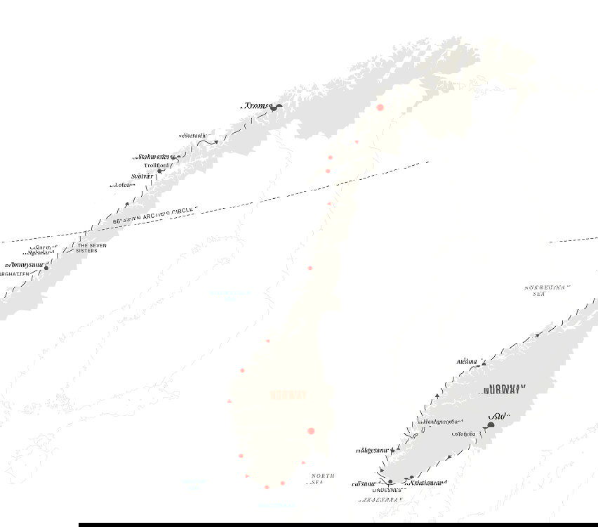 Arctic Circle And Norway’s Capital : Tromsø To Oslo Voyage ...