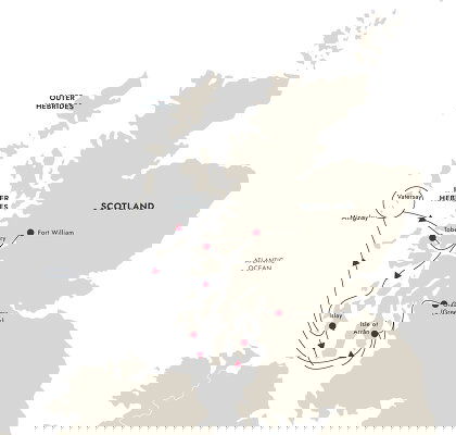 Scotland Cruises - 2024-2026 Seasons