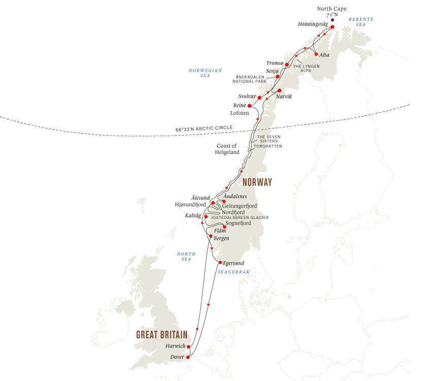 Norway In The Spring – Expedition Cruise To The West Coast Fjords ...