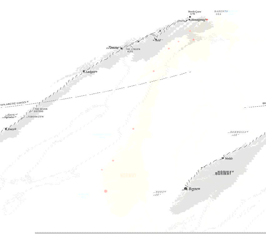 The North Cape Express – Half Voyage From Bergen To Tromso ...