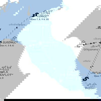 Tours from Rome to Venice - 2024-2026 Seasons