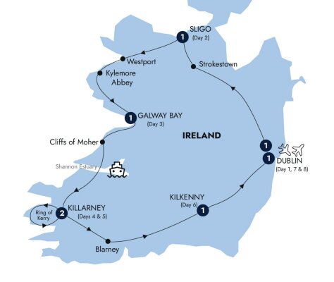 Ireland Coach Tours - 2025-2027 Seasons