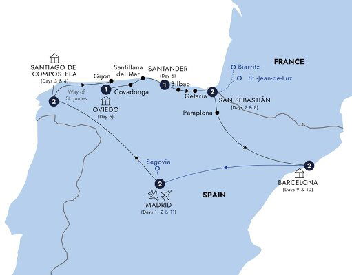 Spain Coach Tours - 2025-2027 Seasons