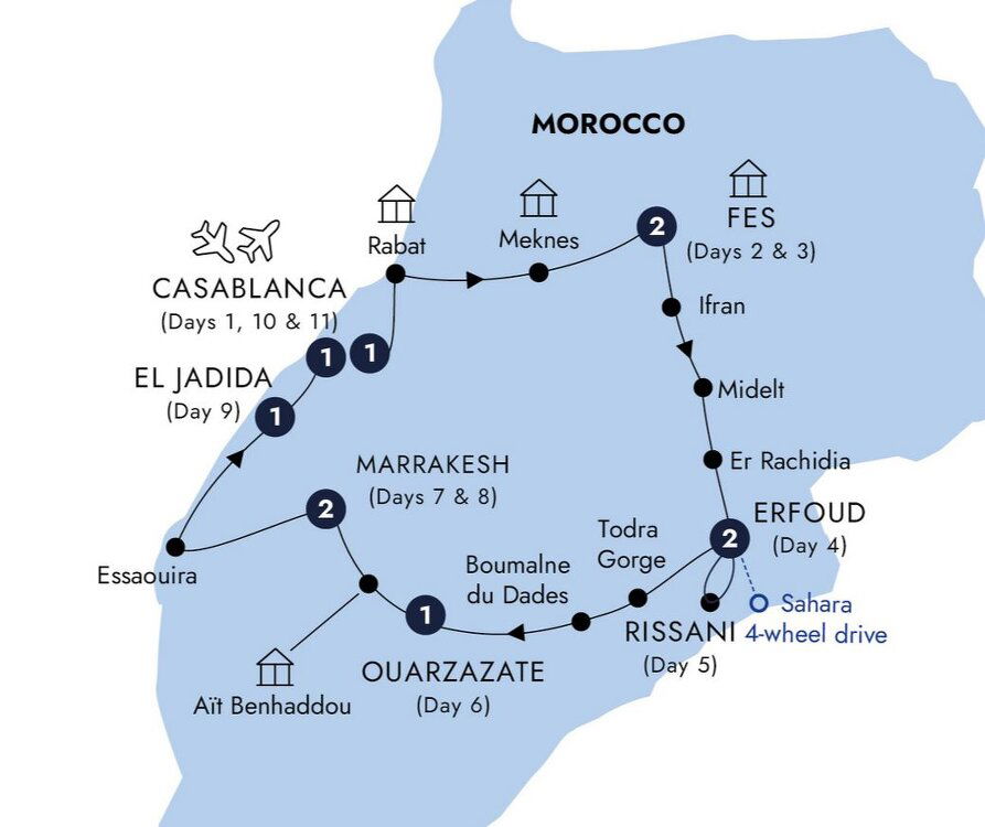 Best of Morocco (Winter) - Insight Vacations (11 Days From Casablanca ...