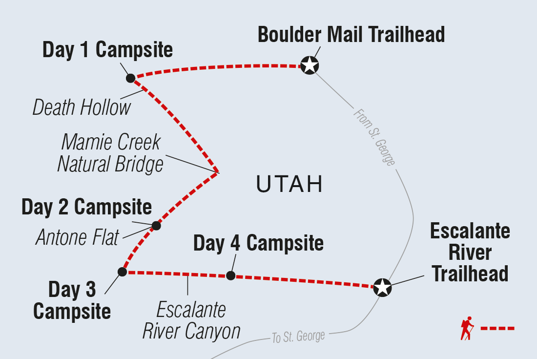 Hiking and Backpacking Utah's Boulder Mail Trail - Intrepid (5 Days ...